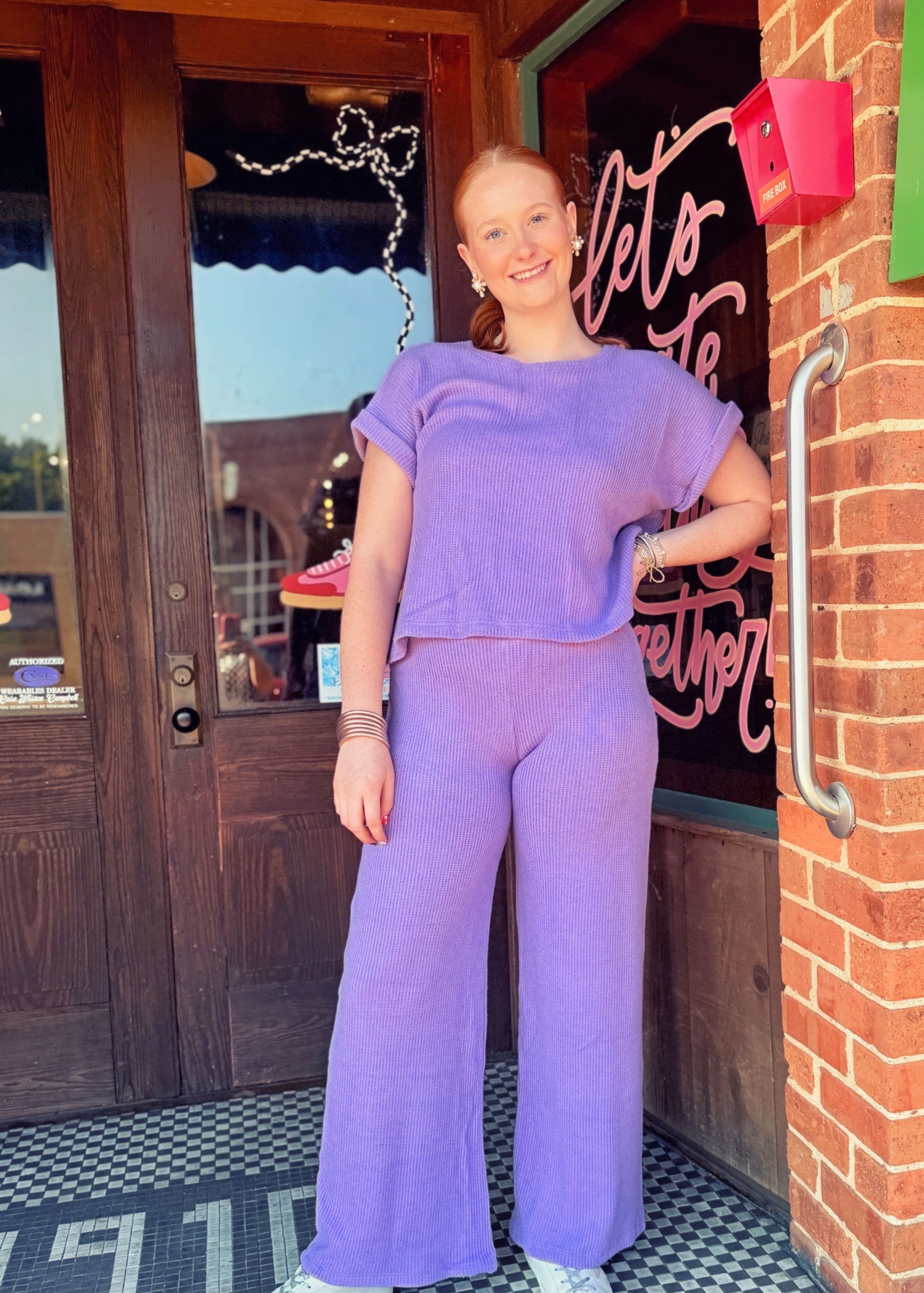 State Of The Day Sweater Set – Down Home Designs & Co.